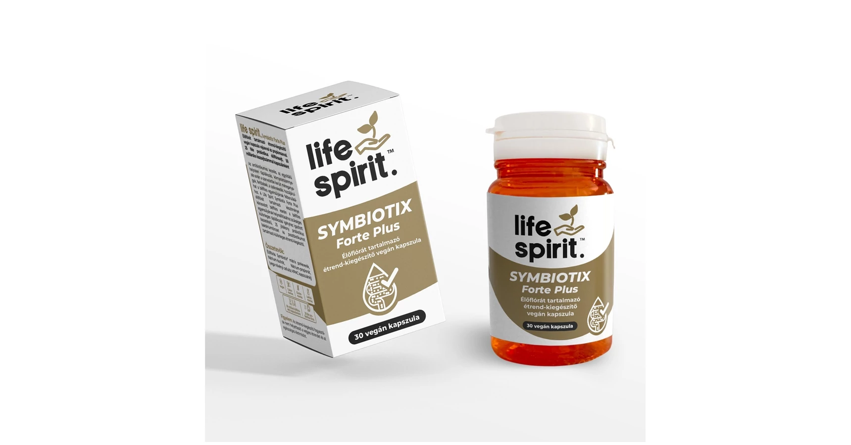 Life Spirit Symbiotix Forte Plus élőflórát és posztbiotikumokat ...